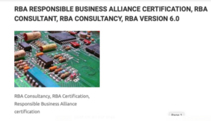 RBA RESPONSIBLE BUSINESS ALLIANCE CERTIFICATION - ISO Saudi Arabia
